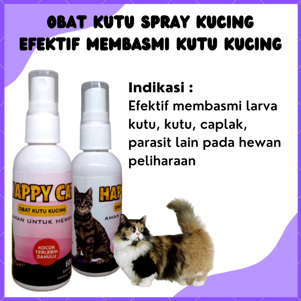 Jual OBAT KUTU KUCING SEMPROT MEMBASMI KUTU HINGGA KE TELURNYA PADA ...