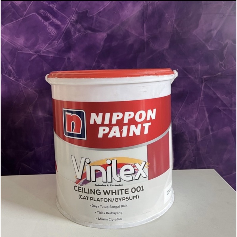 Jual Vinilex Ceiling Putih / White 001 Cat Plafon , Gypsum & Tembok ...