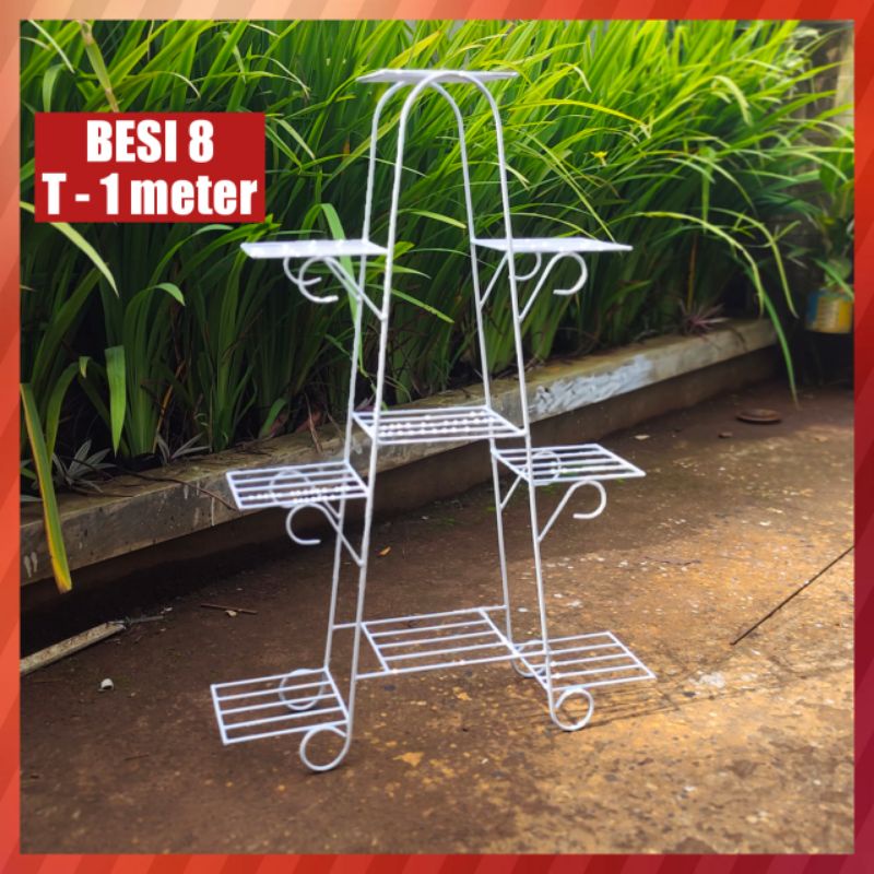 Jual RAK POT BESI / STANDING POT 9 TATAKAN (BESI 8) | Shopee Indonesia