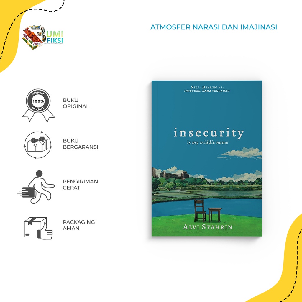 Jual Buku Pengembangan Diri Insecurity Is My Middle Name - Alvi Ardhi ...