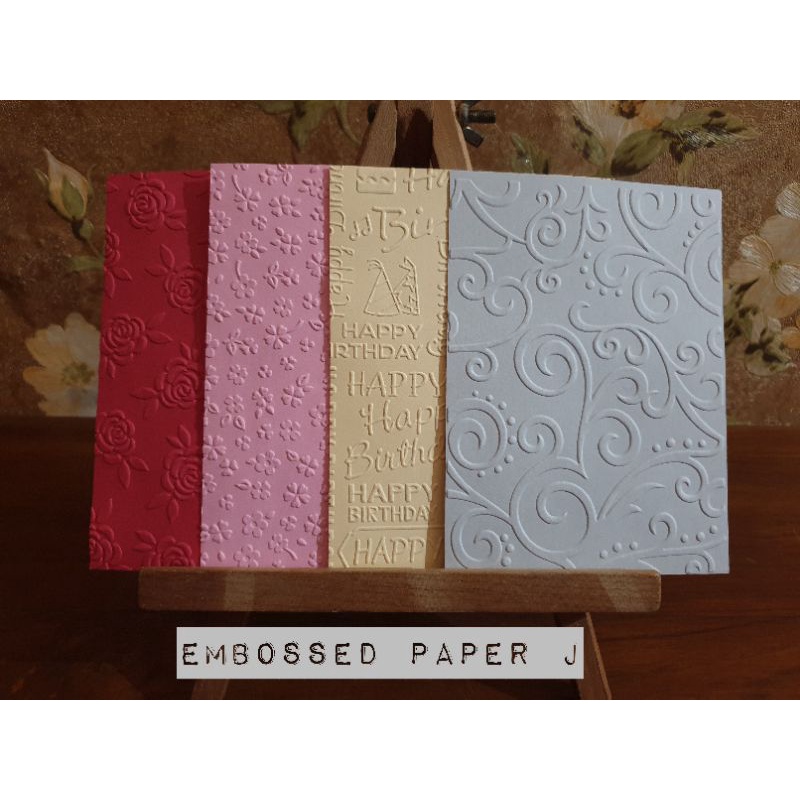 Jual Kertas motif timbul/Embossed paper J | Shopee Indonesia