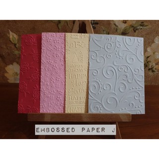 Jual Kertas motif timbul/Embossed paper J | Shopee Indonesia
