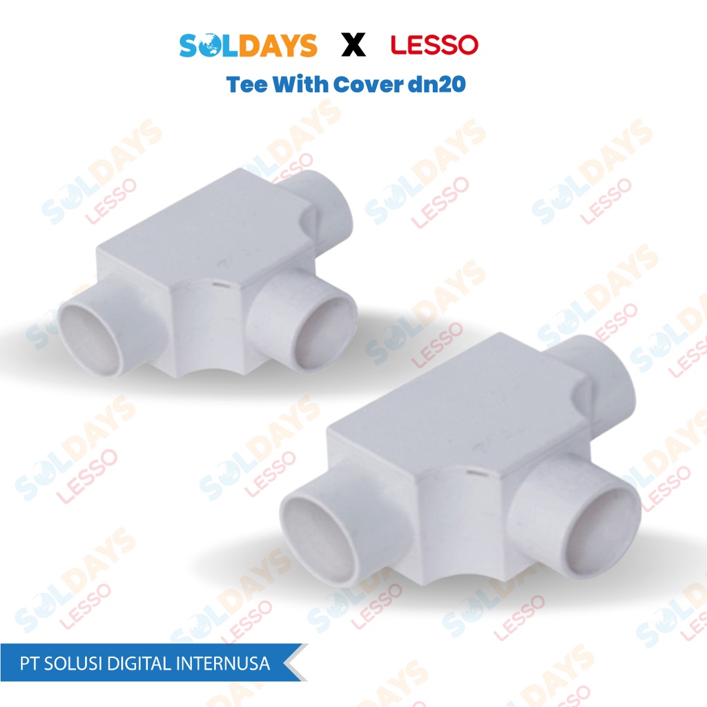 Jual Lesso Elbow Conduit dn20 / Conduit Elbow With Cover 20mm / PVC ...