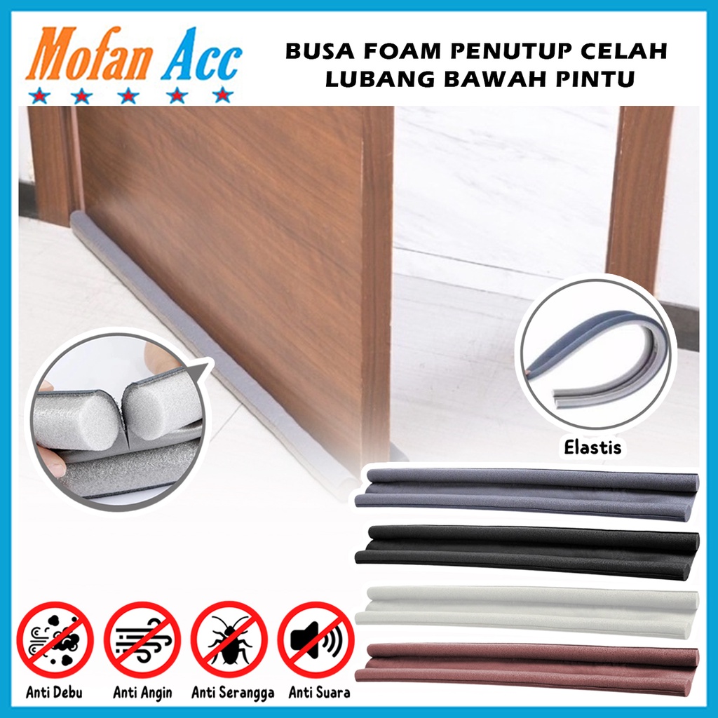 Jual Busa Penutup Celah Lubang Bawah Pintu / Sponge Penghalang Debu ...