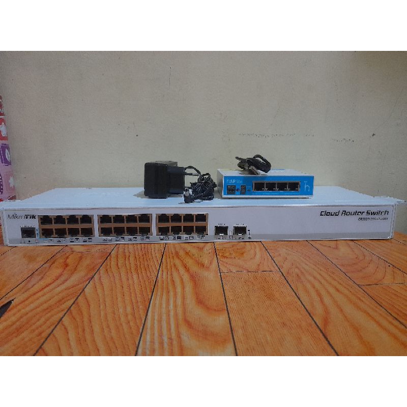 Jual Mikrotik CRS326-24G-2S+RM dan RouterBoard Mikrotik 941-2nd ...
