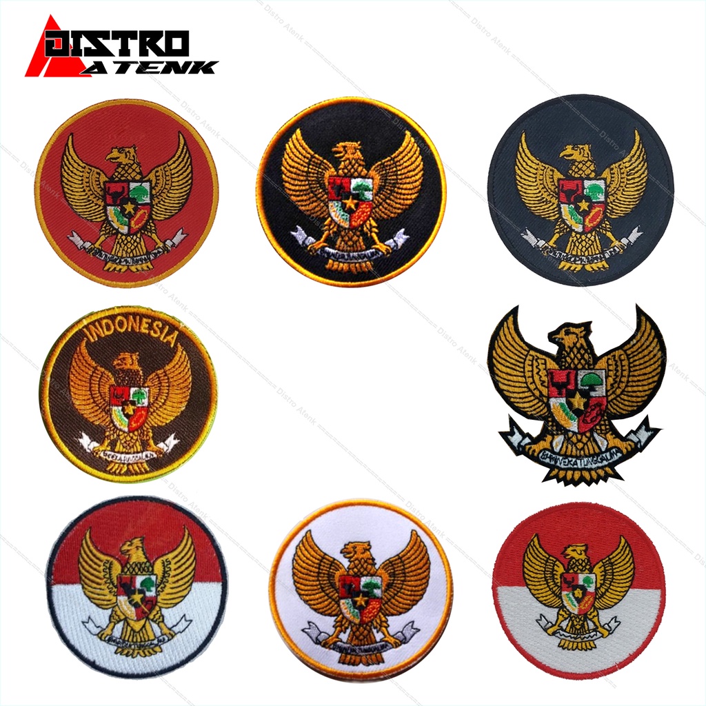 Jual LOGO BORDIR GARUDA MERAH PUTIH | Shopee Indonesia