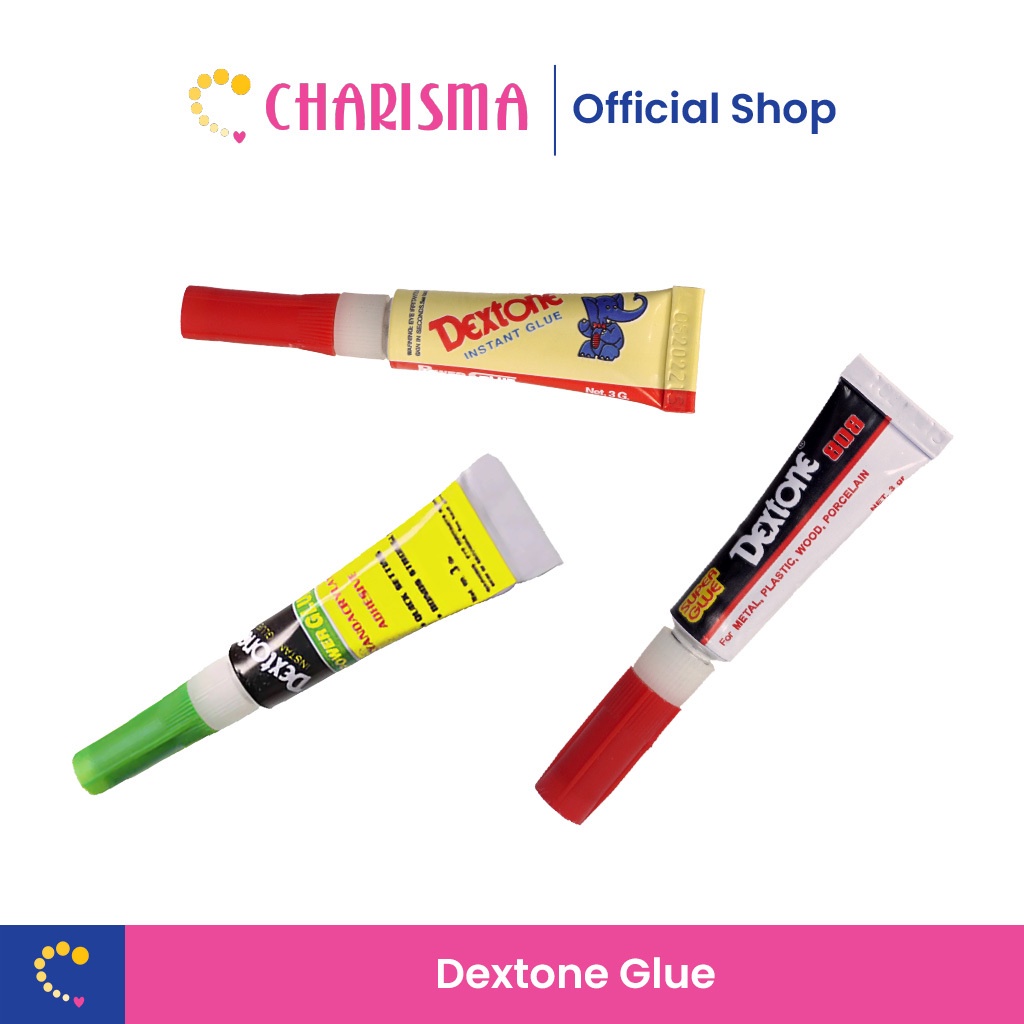 Jual Charisma Dextone Lem Power Glue & Super Glue - Lem Perekat Top ...