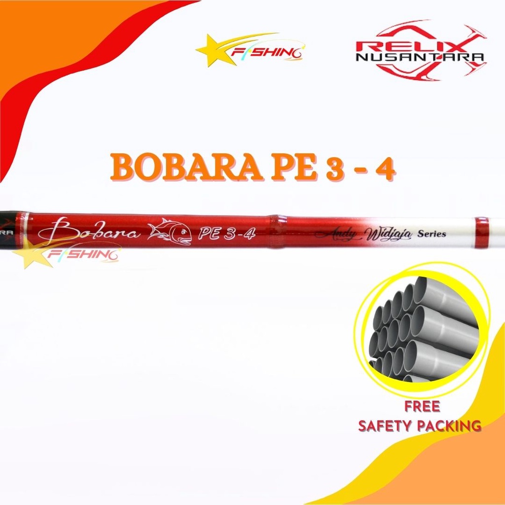 Jual Joran Popping BOBARA PE3-4 by Relix Nusantara Free Packing Pipa PVC | Shopee Indonesia