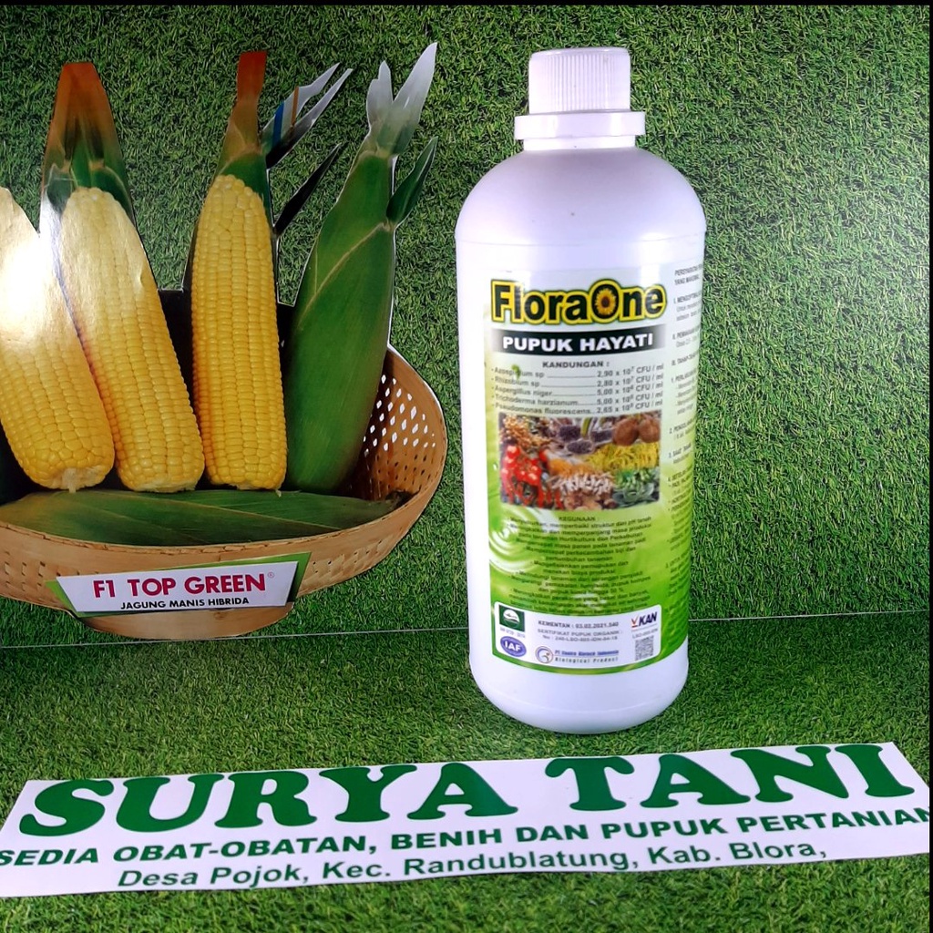 Jual PUPUK FLORAONE Pupuk FLoraOne pupuk hayati cair Pupuk Tricoderma Harzianum | Shopee Indonesia