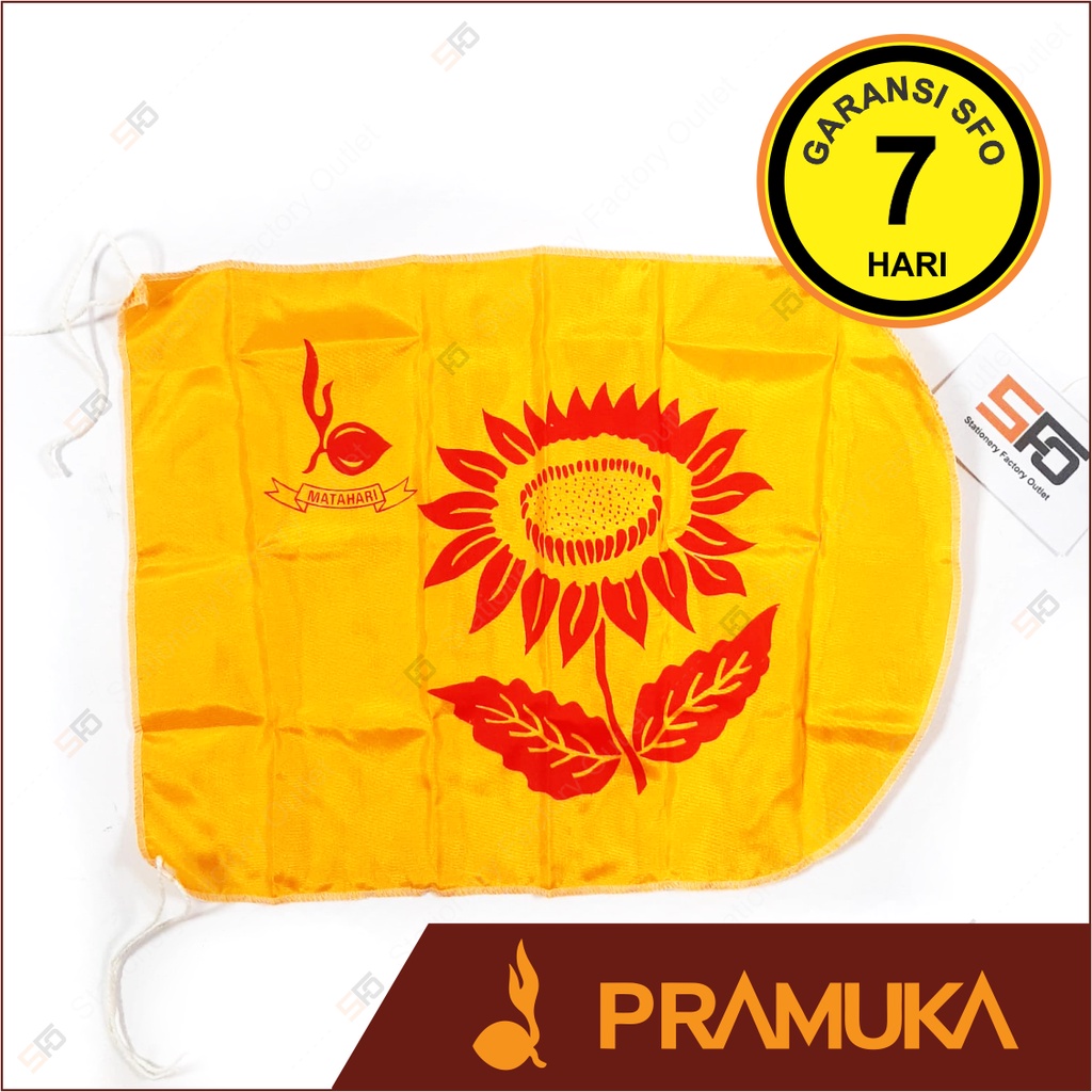 Jual Bendera Regu Pramuka Bunga Matahari | Shopee Indonesia