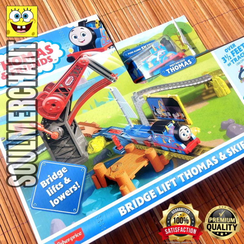 Jual THOMAS & FRIENDS BRIDGE LIFT THOMAS & SKIFF PLAY SET - TRACK SET KERETA TRAIN ORIGINAL ...