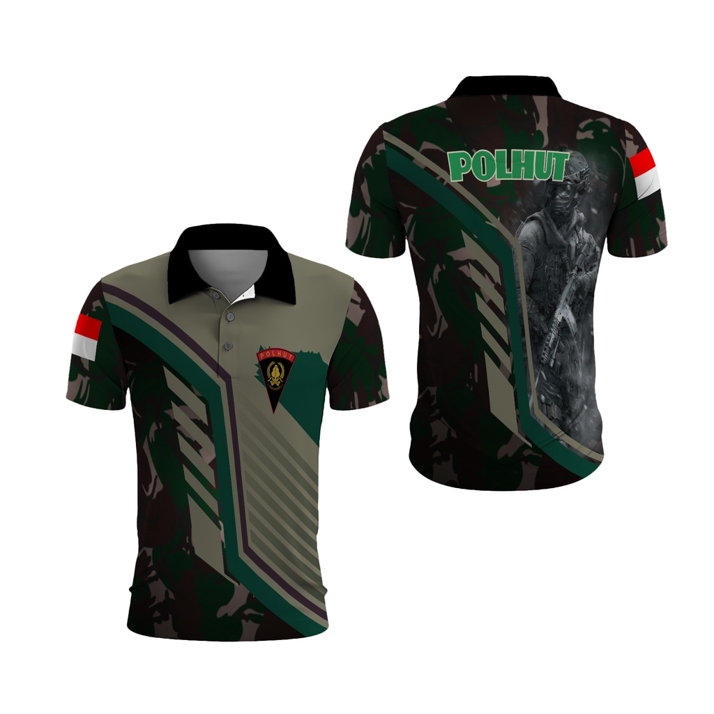 Jual Riashop - Polo Polisi Hutan | Kaos Kerah Polo POLHUT | Shopee ...