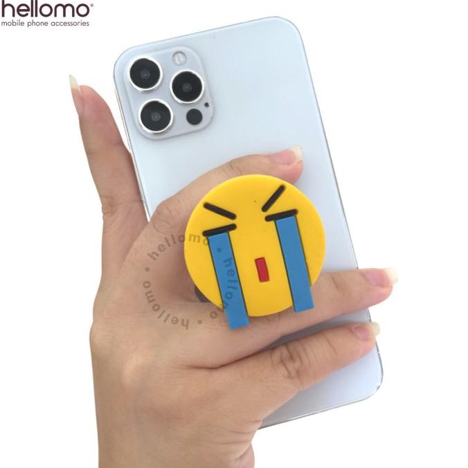 Jual Griptok Ring 3D Smile Phone Grip Holder Universal Grip Tok Hp ...