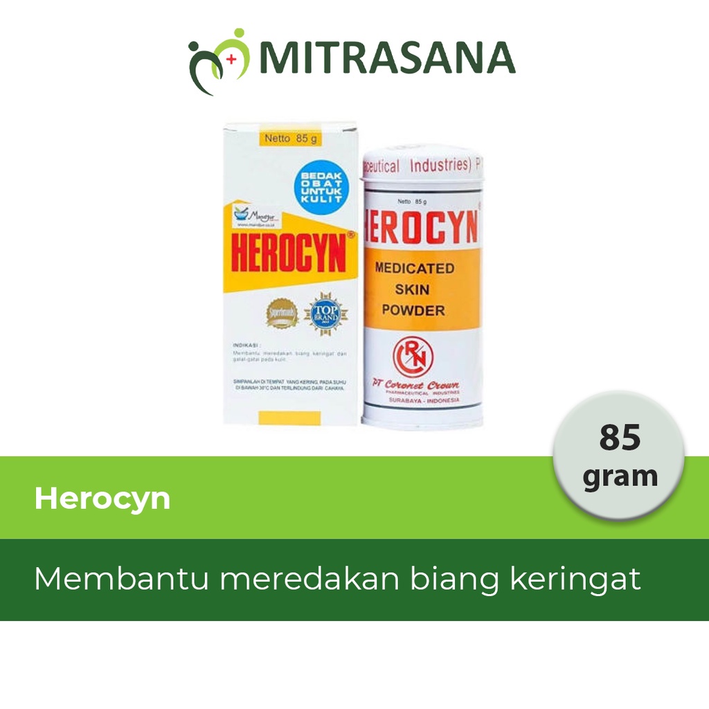 Jual Herocyn Powder - 85 Gr / 150 Gr - Membantu Mengobati Gangguan ...