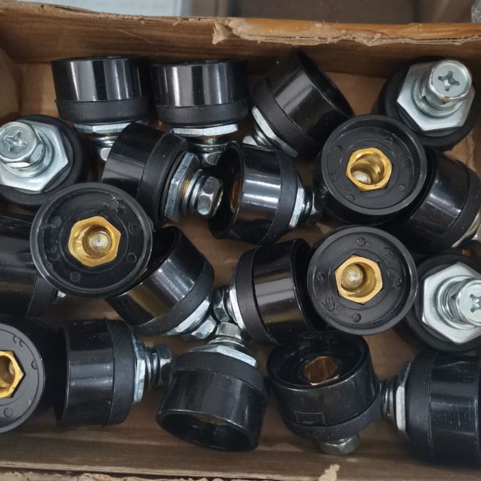 Jual Konektor las female 10 - 25 colokan kabel las adapter trafo las ...