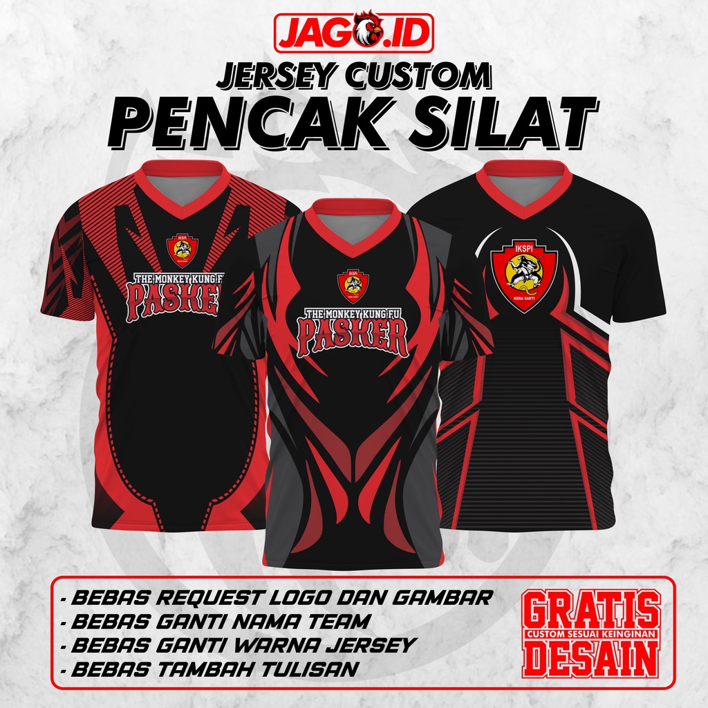 Jual Jersey Kera Sakti Indonesia, Jersey Pencak Silat, Jersey IKS, Jersey IKSPI, Jersey Custom ...
