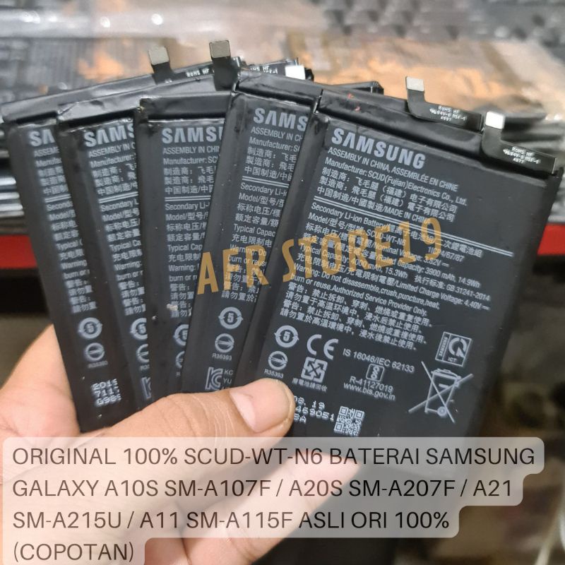 Jual BATTERY BATERAI ORI 100% SAMSUNG GALAXY A10S SM-A107F / A20S SM-A207F / A11 SM-A115F / A21 ...