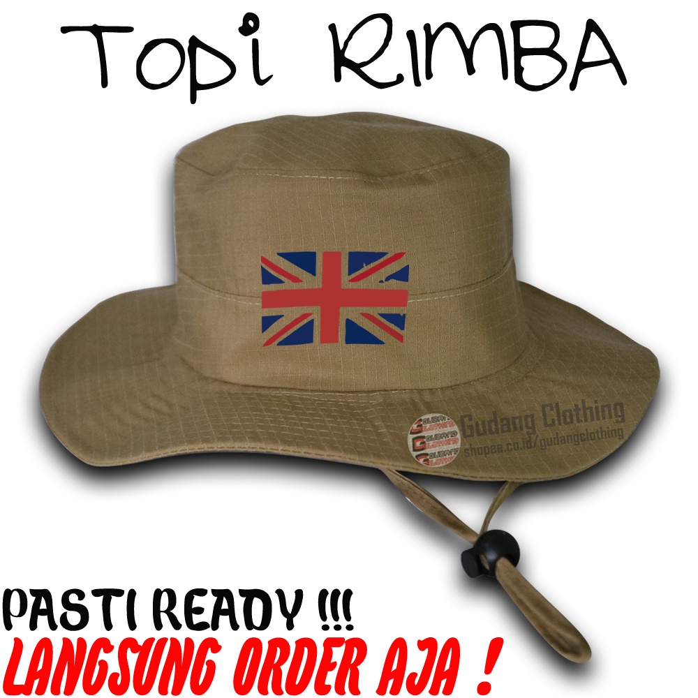 Jual Topi Rimba England Flag Topi Inggris Bendera Topi Lapangan Inggris ...