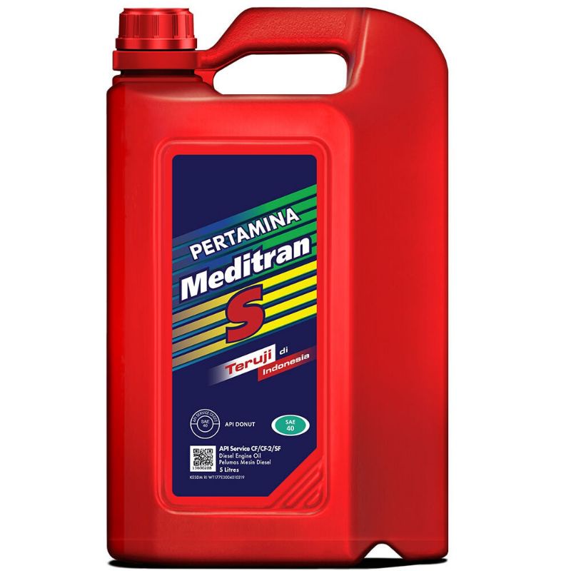 Jual Oli Mesran Meditran S 40 5lt Pertamina Oil S40 5 Liter | Shopee ...