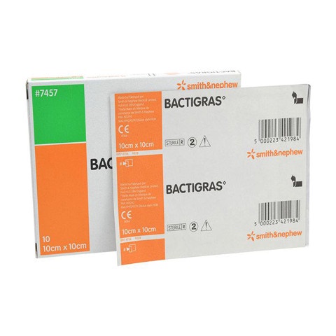 Jual Bactigras 10CMX10CM Kassa Steril Penutup Luka dan Mencegah Infeksi ...