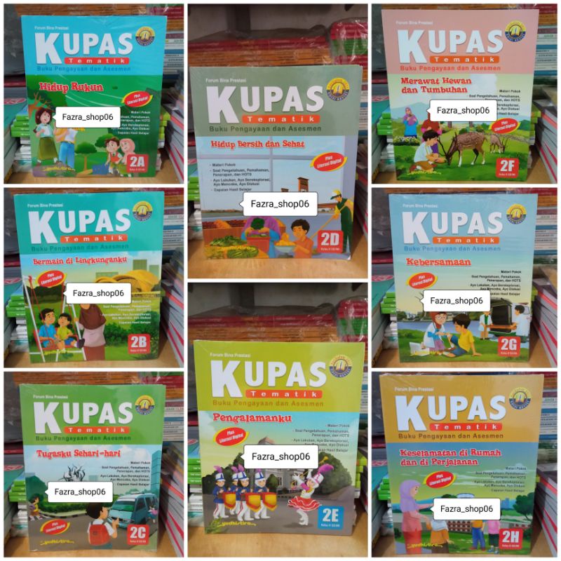 Jual NEW Buku KUPAS Tematik sd/mi kelas 2A/2B/2C/2D/2E/2F/2G/2H revisi ...