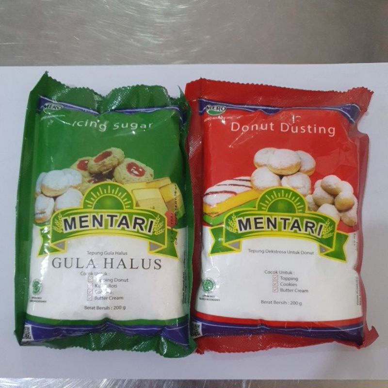 Jual Mentari Gula Halus /Donut dusting 200g | Shopee Indonesia