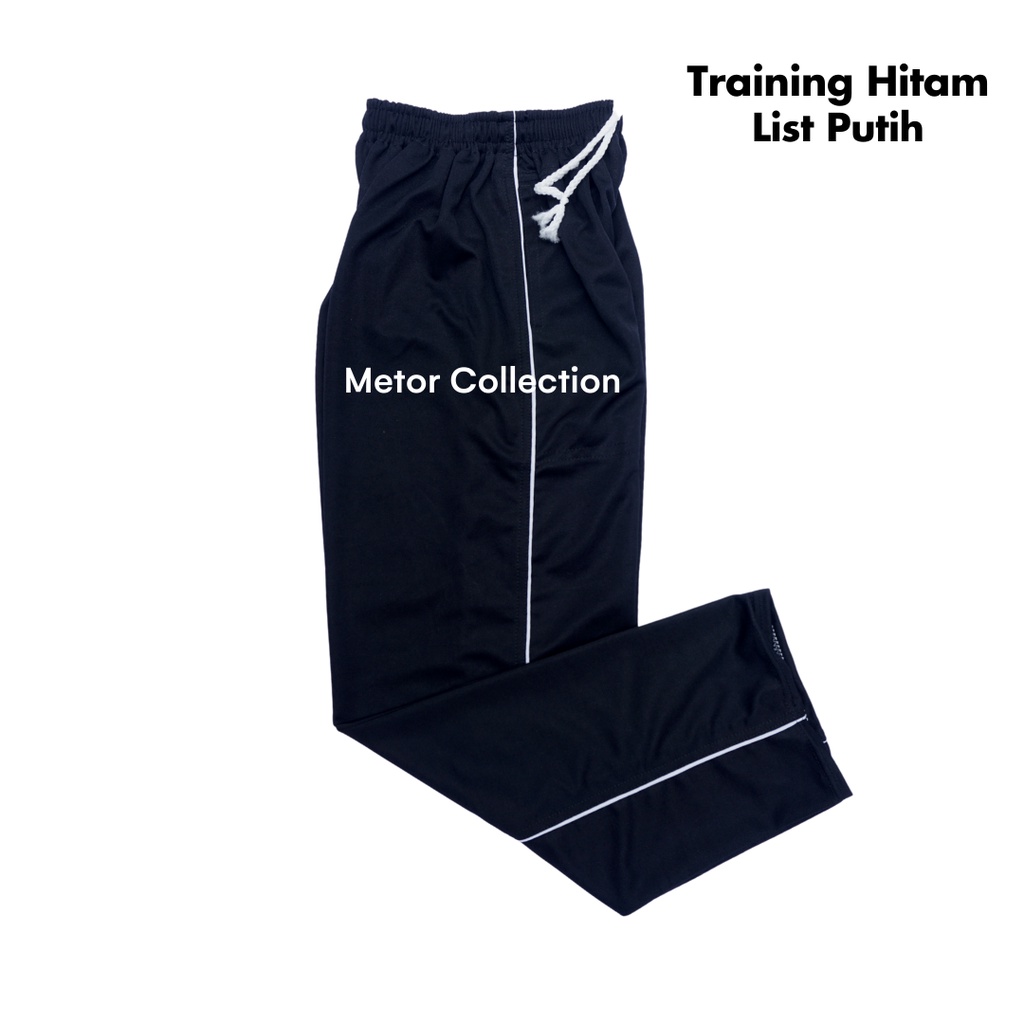 Jual Training Panjang Training Hitam Polos Training Hitam Training ...
