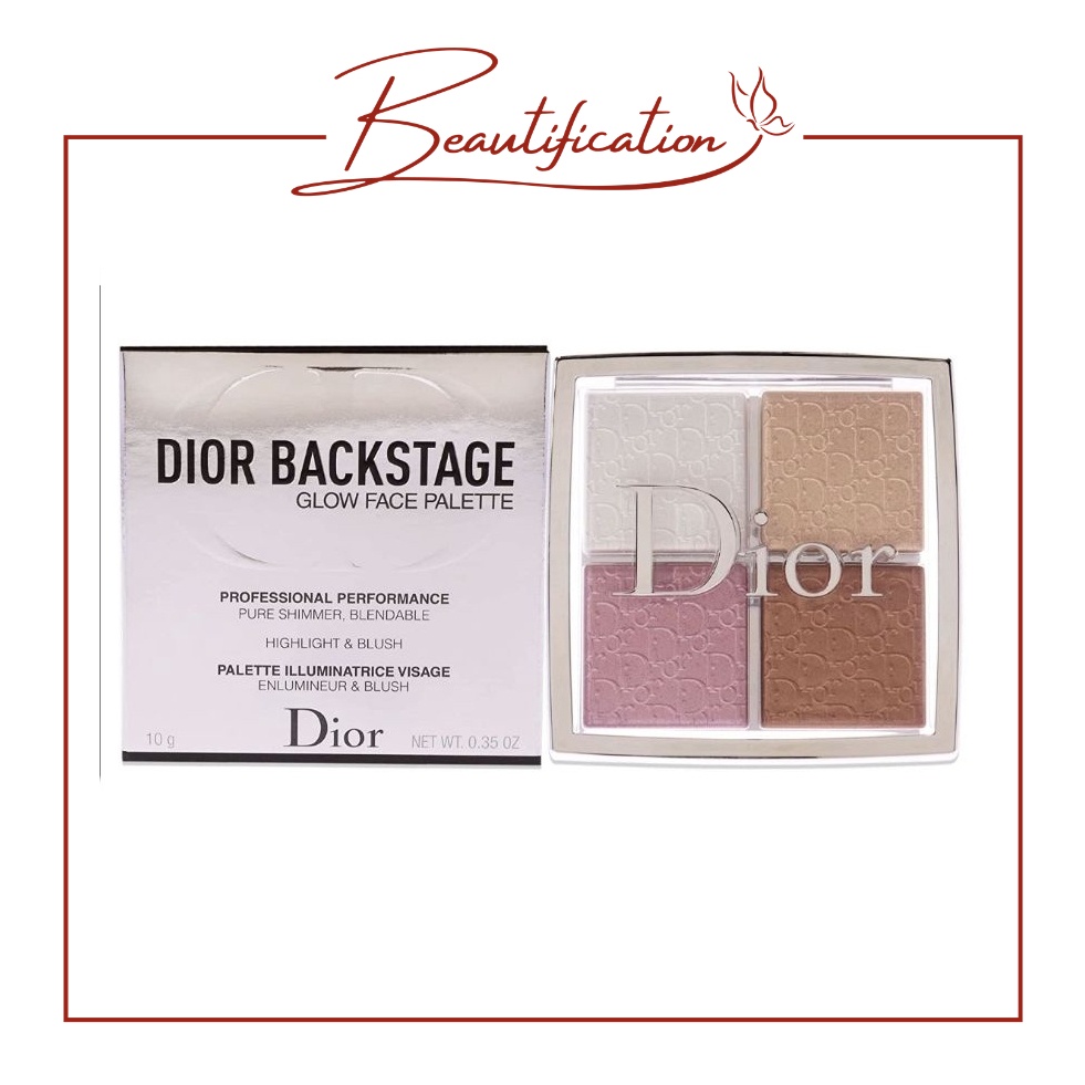 Jual Dior Backstage Glow Face Palette Illuminatrice Visage 10g (Original) | Shopee Indonesia
