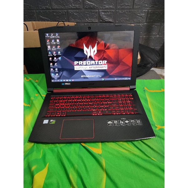 Jual laptop gaming acer predator nitro 5 an515 i5 8300h gtx 1050 8gb ...