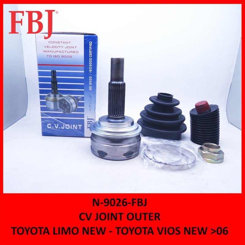 Jual CV JOINT LUAR AS RODA TOYOTA LIMO NEW TOYOTA VIOS NEW FBJ | Shopee Indonesia