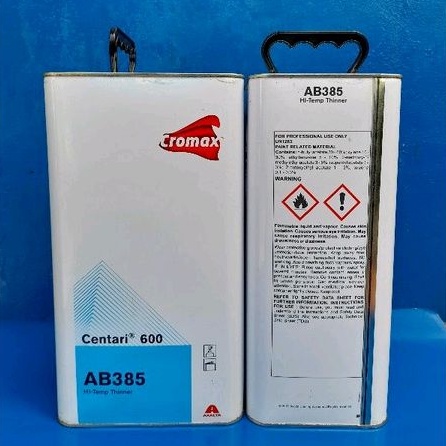 Jual Cromax AB385 Hi-Temp Thinner PU Normal gallon | Shopee Indonesia
