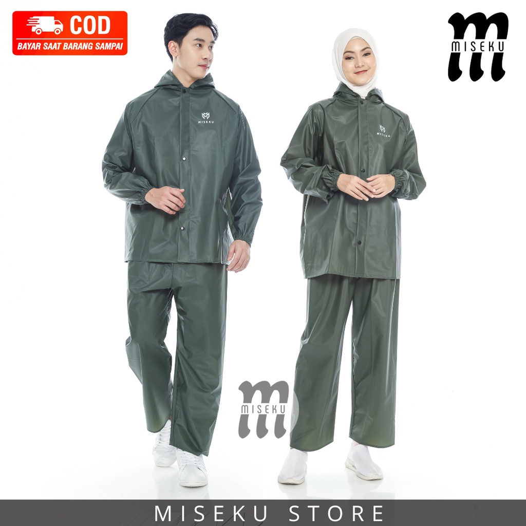 Jual JAS HUJAN, RAINCOAT Pria Wanita Terbaik By MISEKU Anti Rembes ...