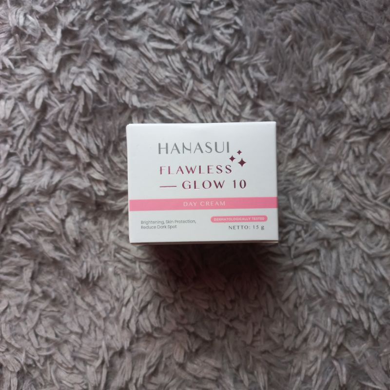 Jual Hanasui Flawless Glow 10 Day Cream 15 g | Shopee Indonesia