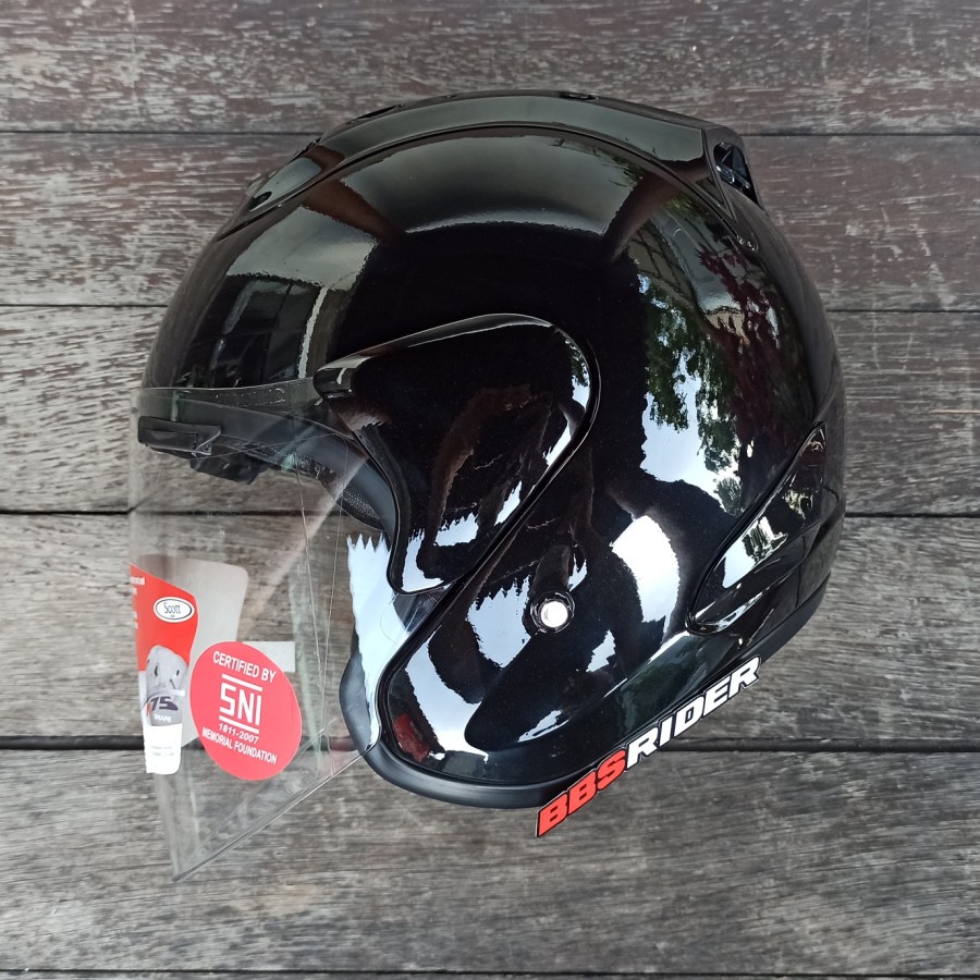 Jual Helm Scott VZ RAM Black | Shopee Indonesia