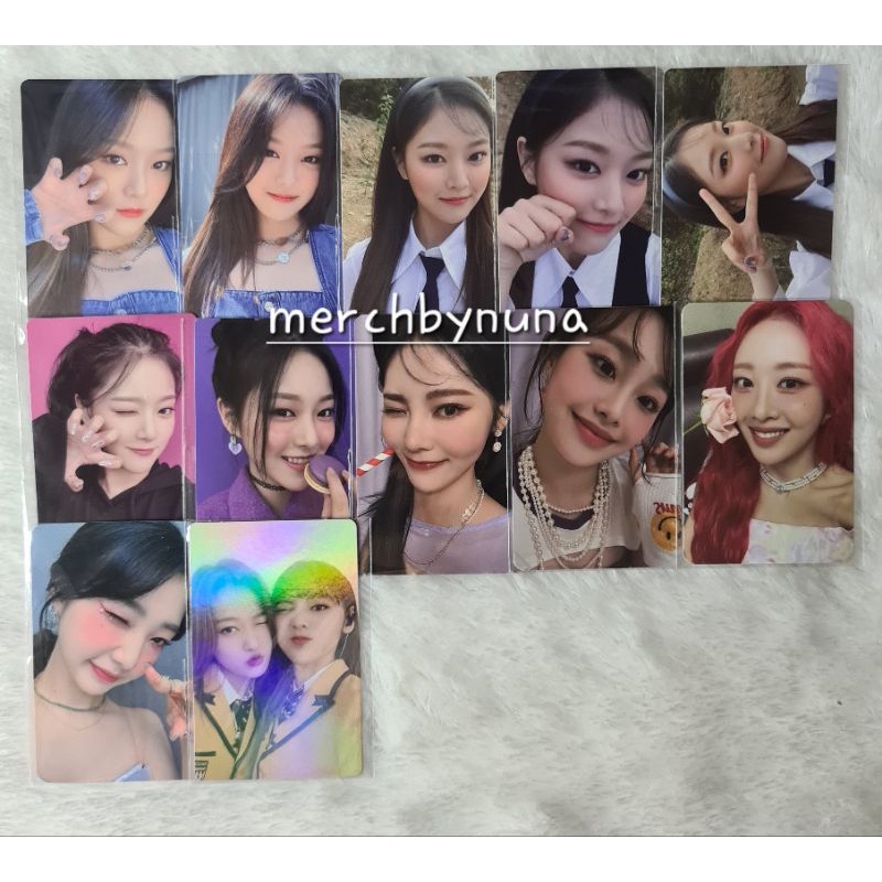 Jual Photocard Jinsoul, Hyunjin, Olivia Hye, Yves, Gowon, Chuu Loona Official | Shopee Indonesia