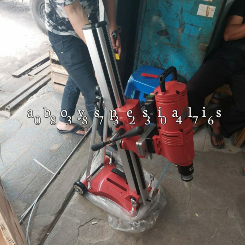 Jual mesin bor coring beton 20 inch core drill 500 mm 220 v-50 hz | Shopee Indonesia