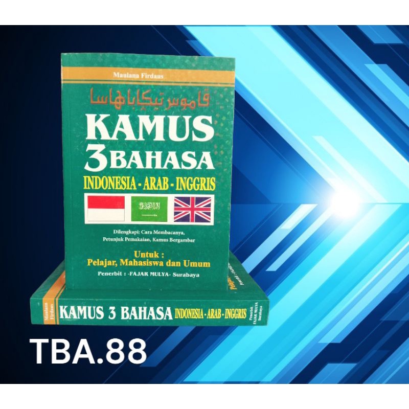 Jual kamus tiga bahasa ORIGINAL | Shopee Indonesia