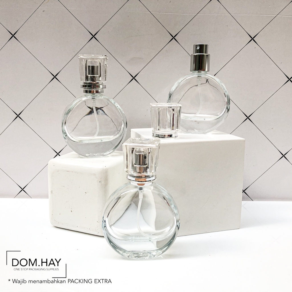 Jual 25ml Bulat Botol Parfum Kosong Kaca Minyak Wangi Perfume Fragrance ...