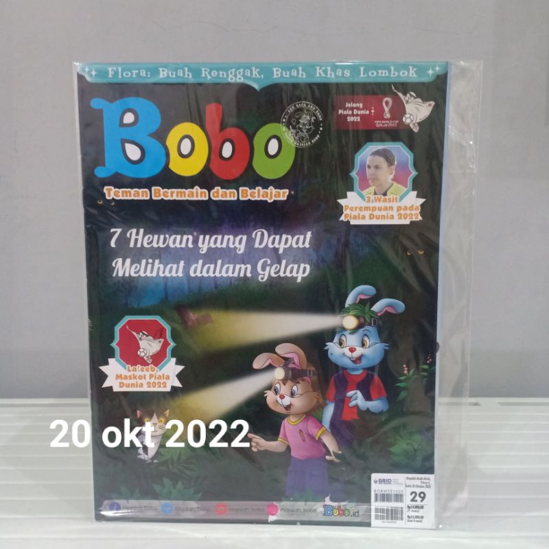 Jual majalah bobo edisi 20 Oktober 2022 | Shopee Indonesia