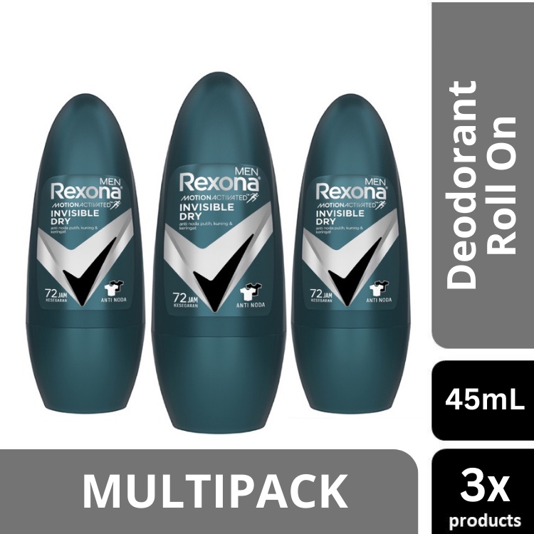 Jual Rexona Men Deodorant Anti-Perspirant Roll On Invisible Dry ... Jual Rexona Men Deodorant Anti-Perspirant Roll On Invisible Dry ...