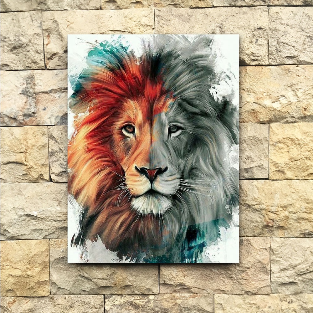 Jual Poster Singa Dekorasi Hiasan Pajangan Dinding Home Decor | Shopee ...