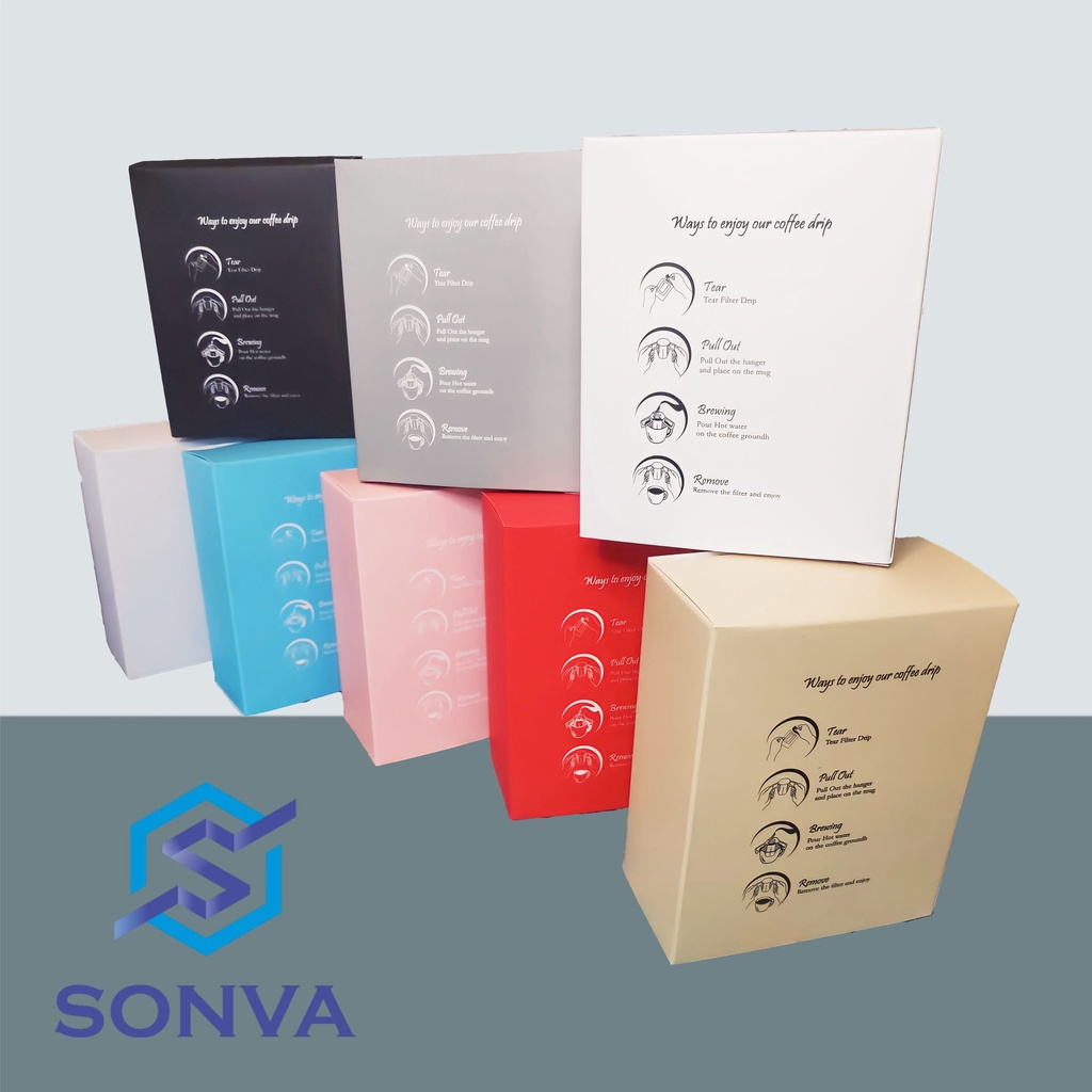 Jual KEMASAN BOX DRIP COFFEE | BOX WARNA | BOX KOTAK DRIP COFFEE | BOX ...