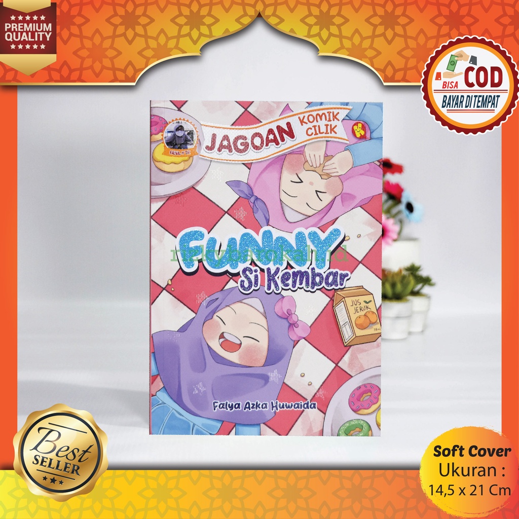 Jual Jagoan Komik Cilik Funny Si Kembar Soft Cover Full Color Bergambar ...
