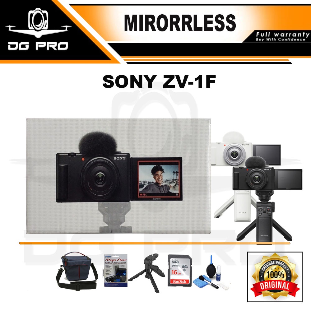 Jual Sony ZV-1F Vlogging Camera Sony ZV1F Sony ZV1 F Sony Z V1F | Shopee Indonesia