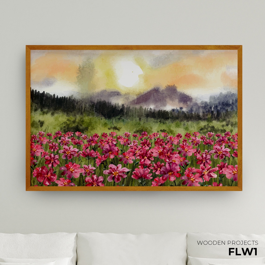 Jual Wooden Projects Hiasan Dinding Frame Kayu Premium Wall Decor ...