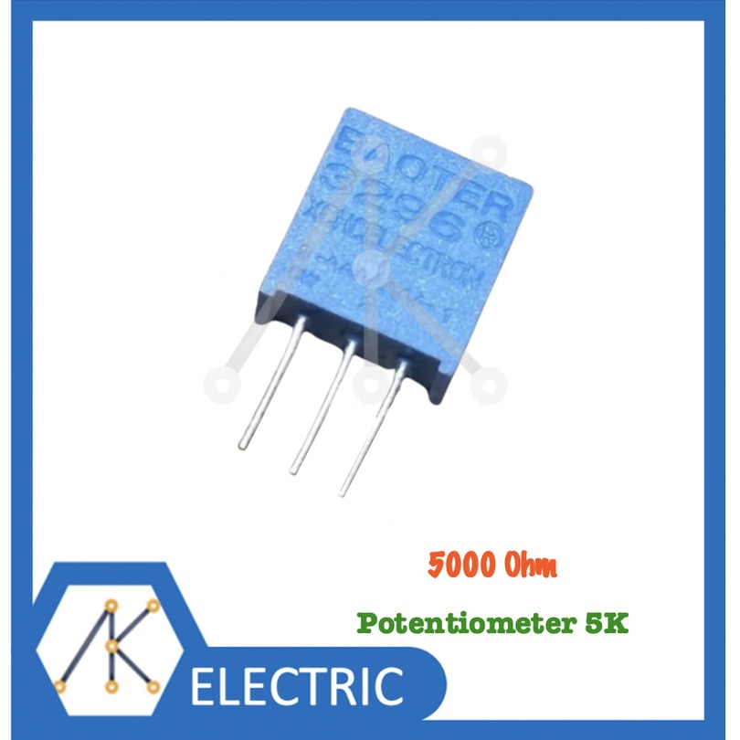 Jual POTENSIOMETER VARIABEL RESISTOR 5K POTENTIOMETER POTENSIO TRIMPOT ...