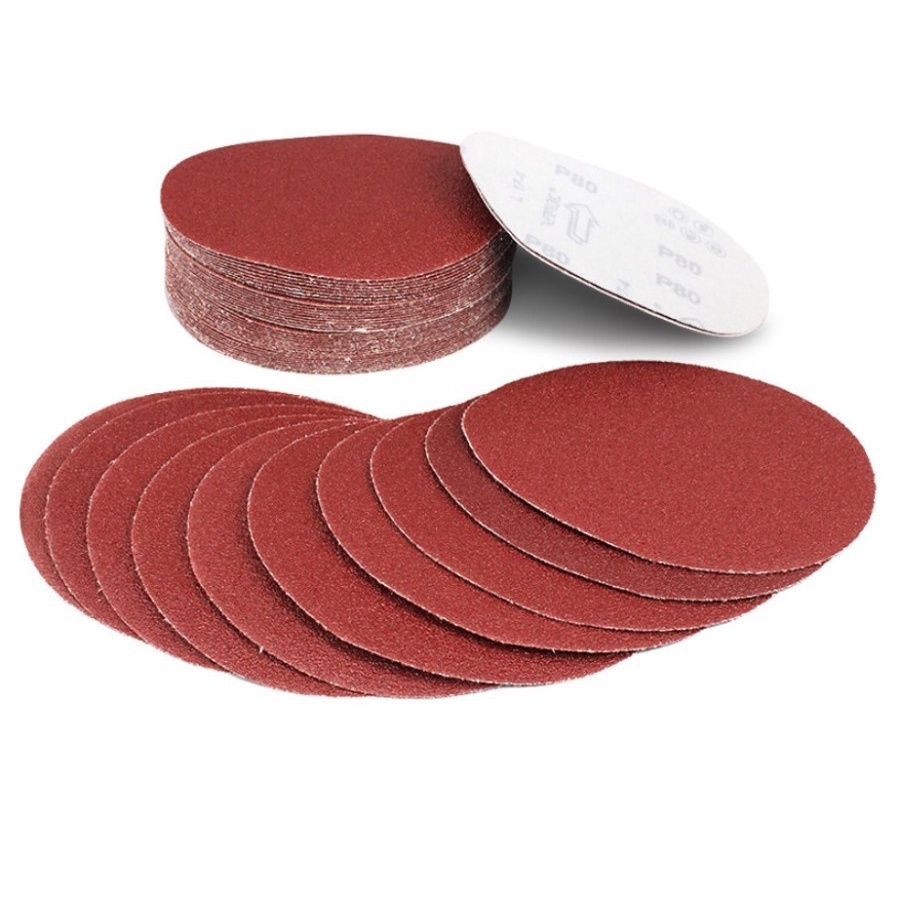Jual Amplas Bulat 4" Velcro Amplas Tempel Gerinda Sanding Disc | Shopee ...