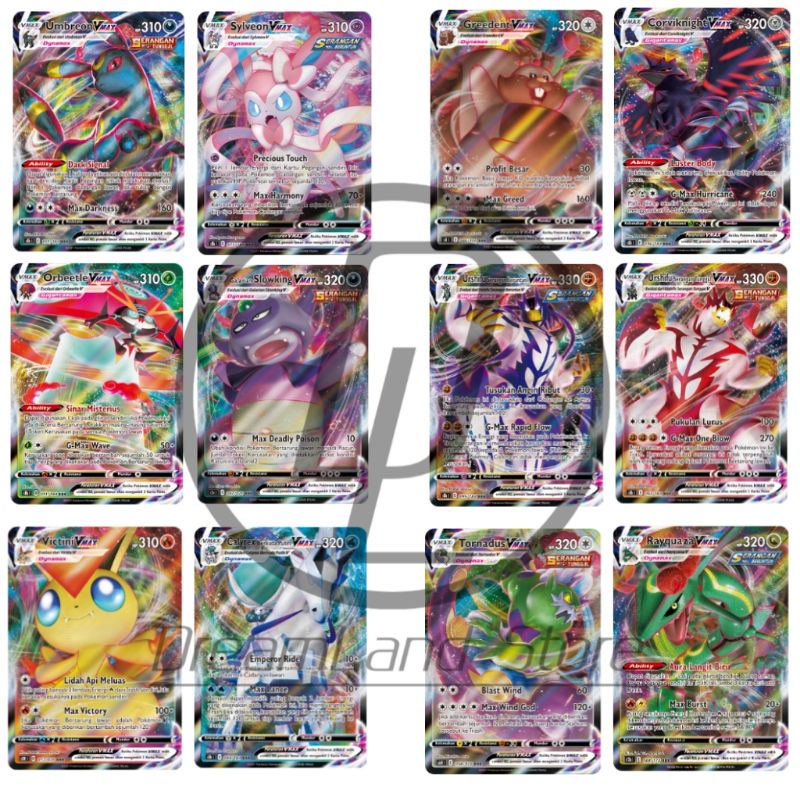 Jual Kartu Pokemon Vmax Random Mysteri Pack | Shopee Indonesia