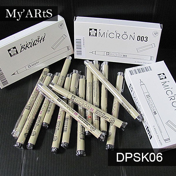 Jual Sakura Pigma Micron Satuan HITAM Drawing Pen Manga Permanent ...