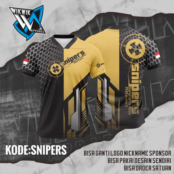 Jual Jersey CUSTOM Satuan tema Sniper | Shopee Indonesia